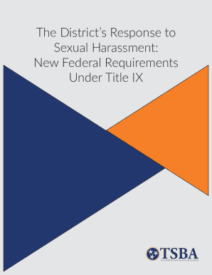 Fillable Online Title IX: Reporting Sexual Harassment under the New Rules Fax Email Print ...