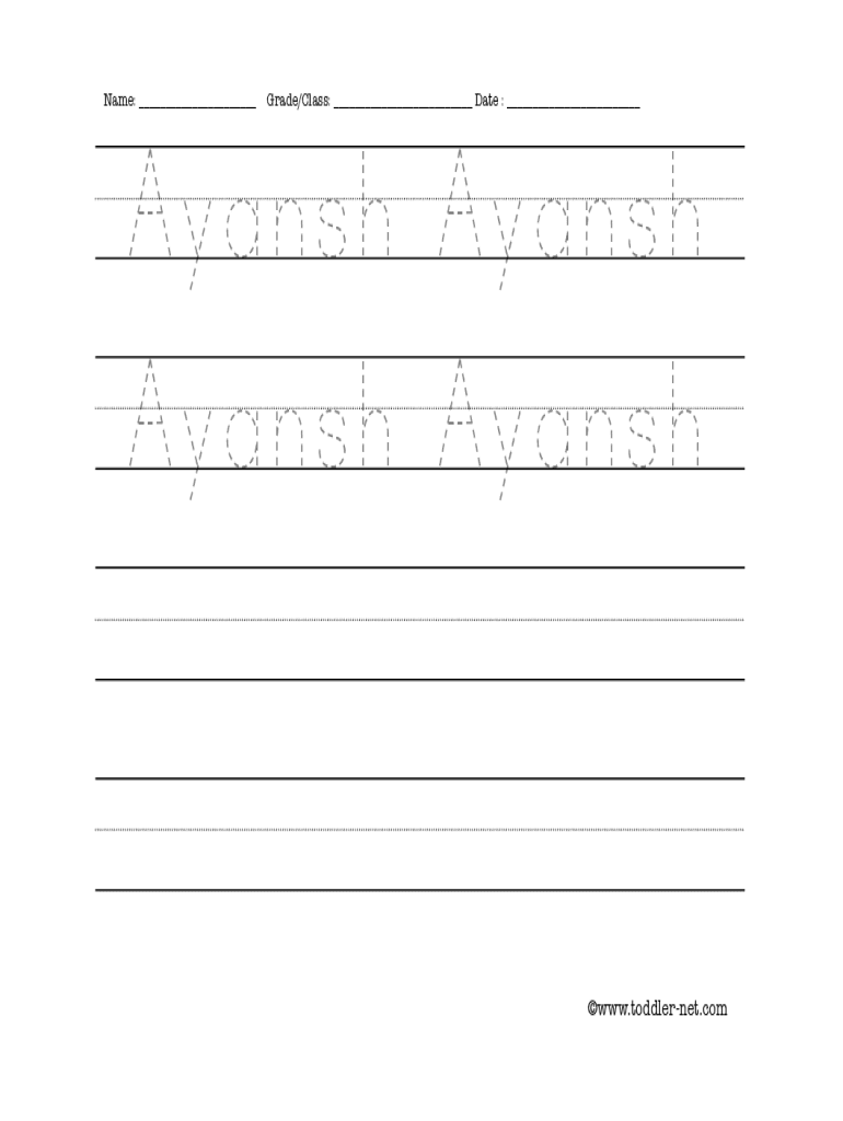 Fillable Online Ayansh Name Tracing and Writing Worksheet Fax Email ...