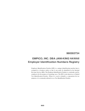 Fillable Online Hawaii Tax ID Number Changes - Department of Taxation ...