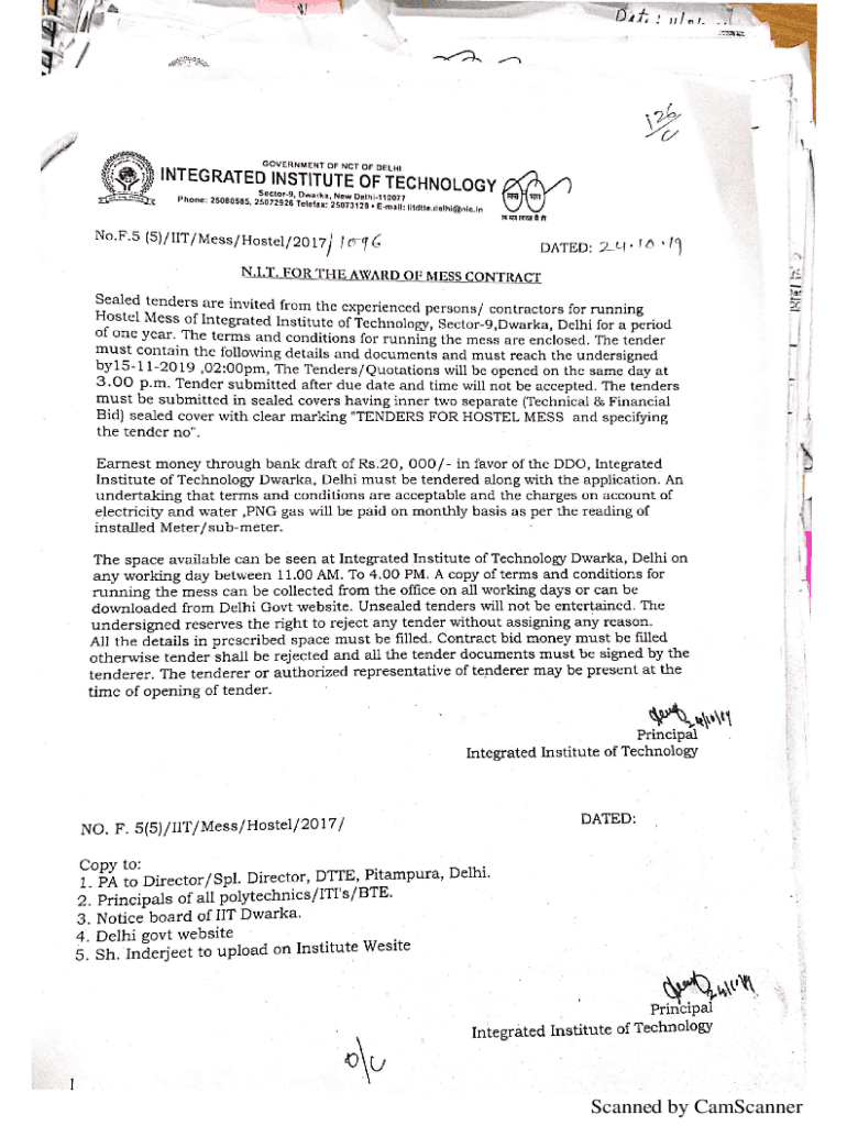 Fillable Online tte delhigovt nic DATED: 2- Fax Email Print - pdfFiller