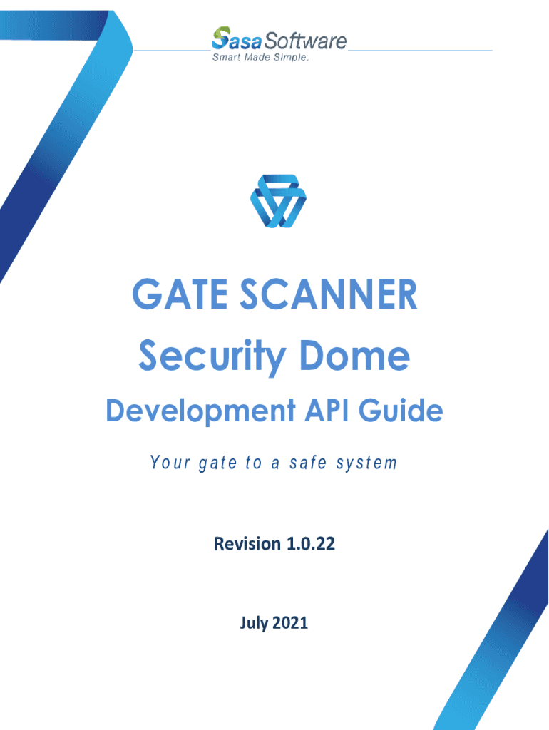 Fillable Online GATE SCANNER Security Dome Fax Email Print - pdfFiller