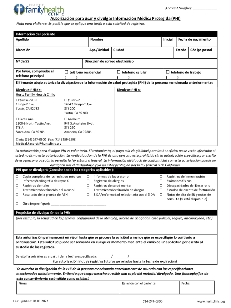 Completable En línea HIPAA, Centrales de Informacin de Salud y ...