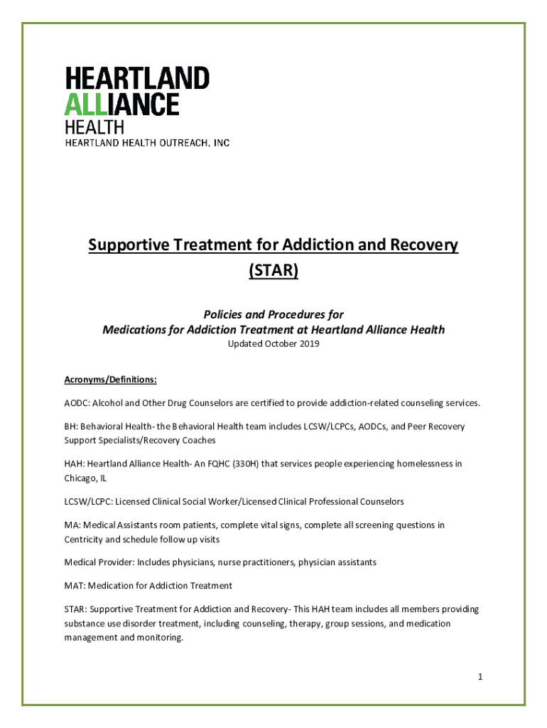 Fillable Online Supportive Treatment for Addictions and Recovery Team ...