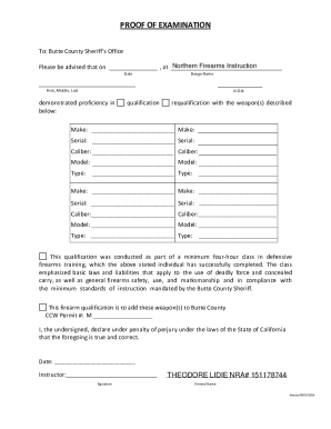 Fillable Online Concealed Carry Weapon License Application ...