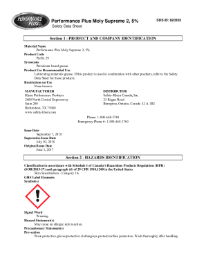 Fillable Online Safety Data Sheet MOLY GRADE ANTI-SEIZE 1 ... - Saf-t ...
