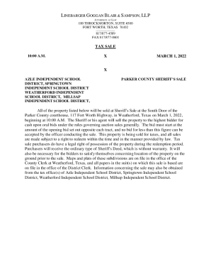 Fillable Online Who is Linebarger Goggan Blair & Sampson, LLP, and What ...