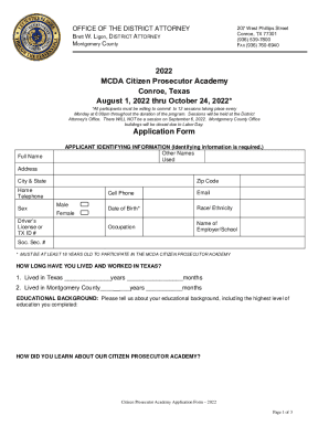 Fillable Online Montgomery County District Attorney's Office Brett Ligon Fax Email Print - pdfFiller