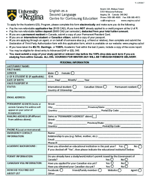 Fillable Online ca/esl Fax Email Print - pdfFiller