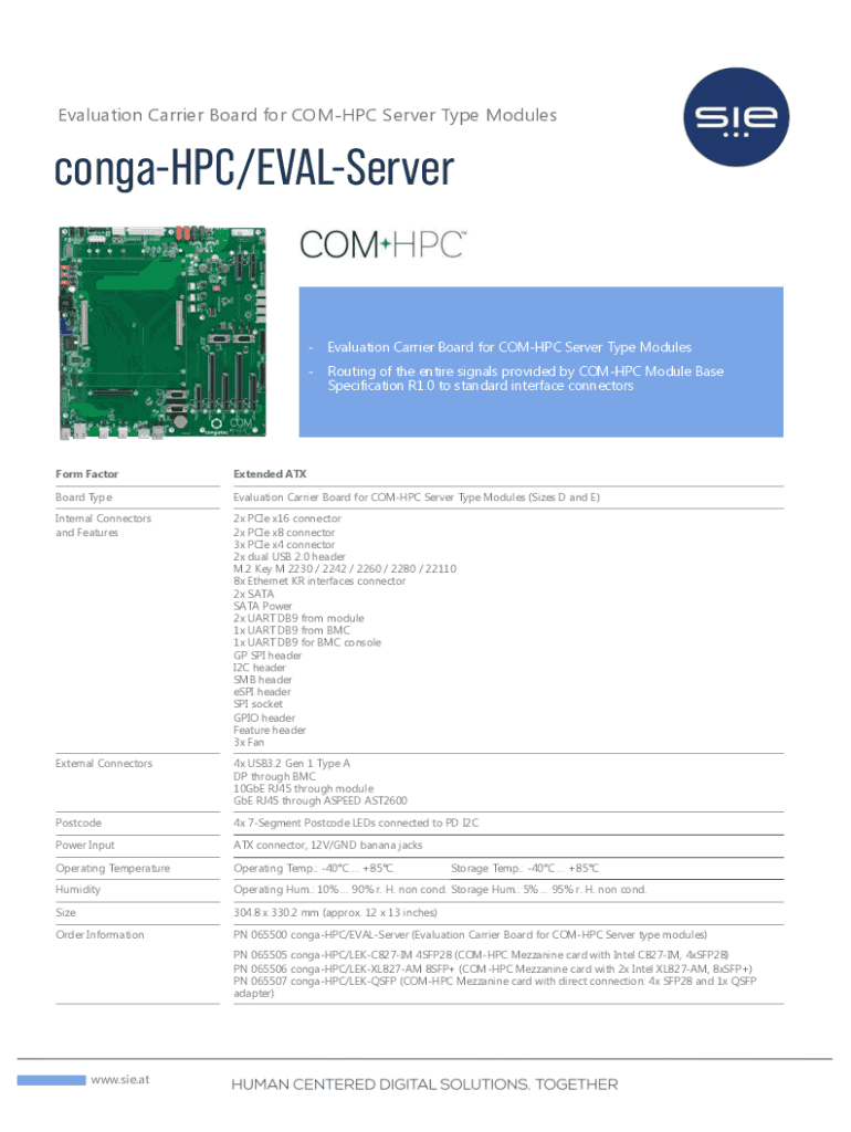 Fillable Online COM-HPC Carrier Board Design Guide Fax Email Print - pdfFiller