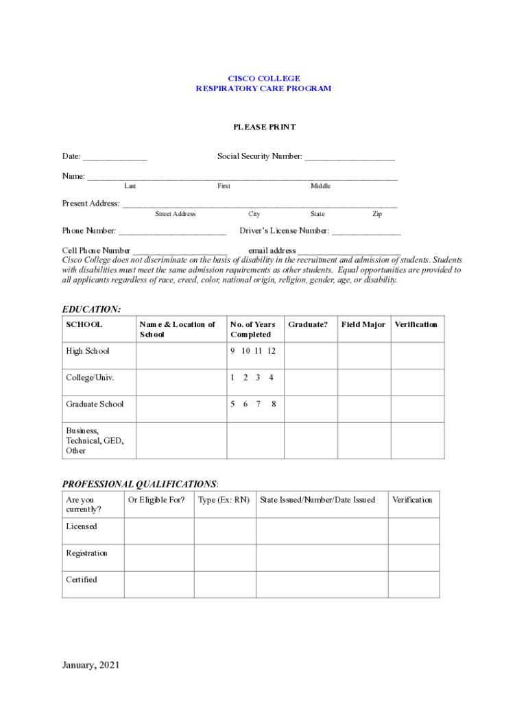 Fillable Online admission packet Fax Email Print - pdfFiller