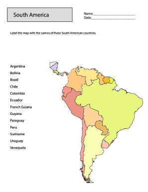 Fillable Online South American Map Activity - Super Teacher Worksheets ...
