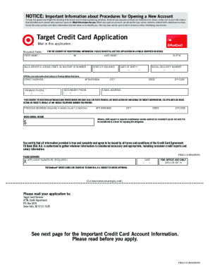 Fillable Online X Target Debit Card Application Fax Email Print - pdfFiller