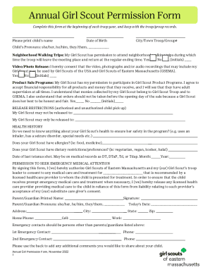 Fillable Online PLANNING WORKSHEET! - Girl Scouts Fax Email Print ...
