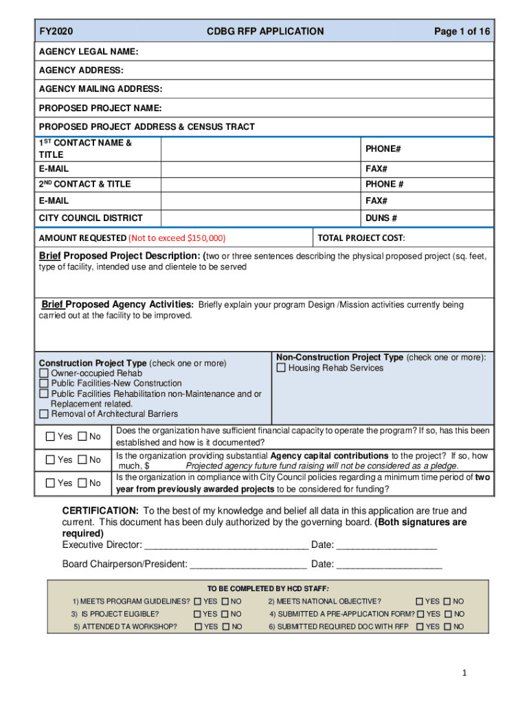 Fillable Online Request for Proposal (RFP) - City of Corpus Christi Fax Email Print - pdfFiller
