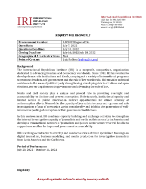 Fillable Online Luis Robles (lroblesiri Fax Email Print - pdfFiller