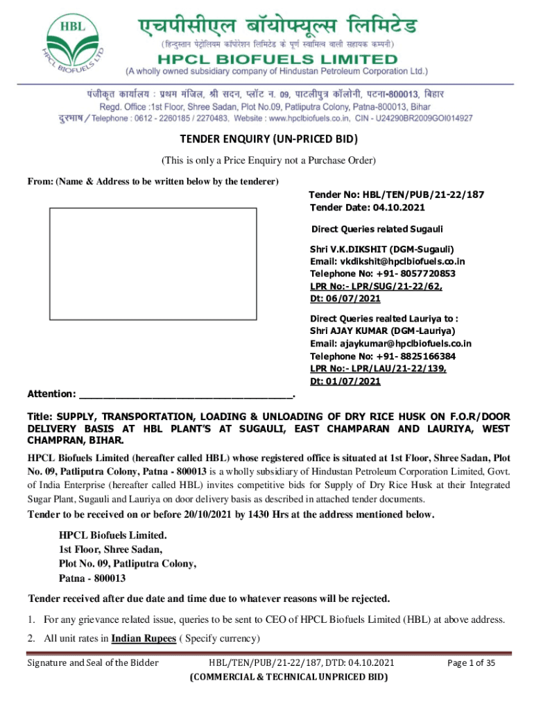 Fillable Online PRICE BID FORMAT: Sample Clauses - Law Insider Fax ...
