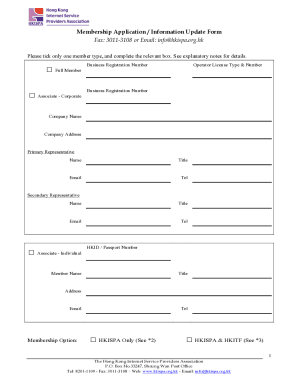 Fillable Online Membership / Training / Examination Application Form ...