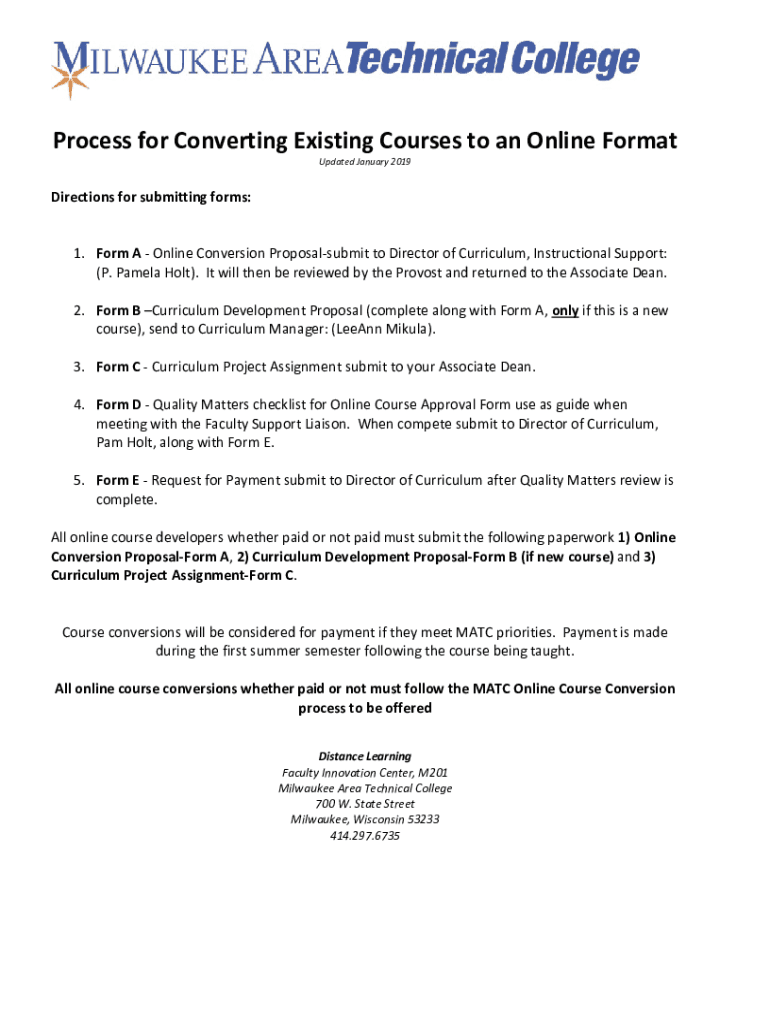 Fillable Online tlc matc The DIY Guide to Converting Existing Content ...