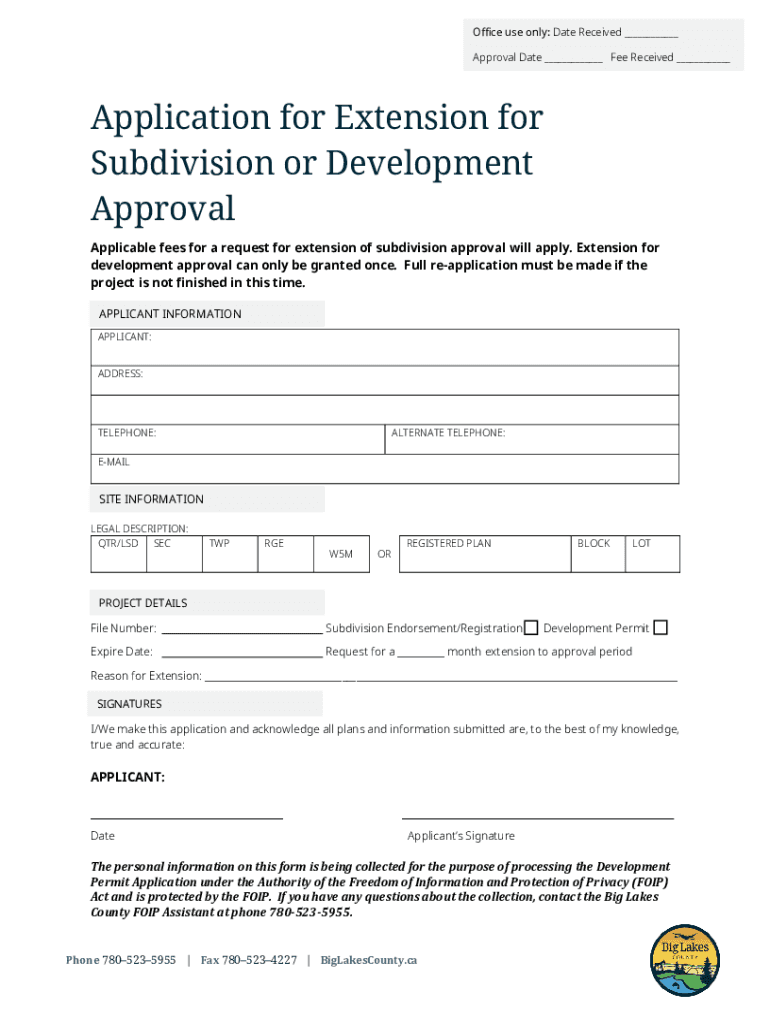 Fillable Online REQUEST FOR PERMIT EXTENSION / RENEWAL / RE ... Fax ...
