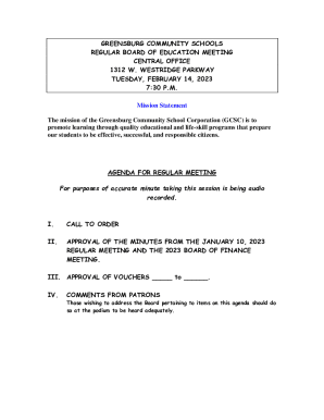 Fillable Online GREENSBURG COMMUNITY SCHOOLS - SharpSchool Fax Email ...