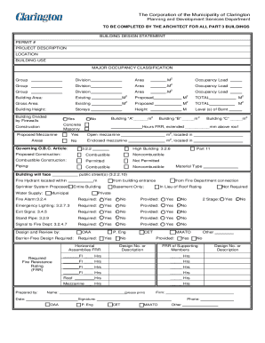Fillable Online Building Design Statement Fax Email Print - pdfFiller