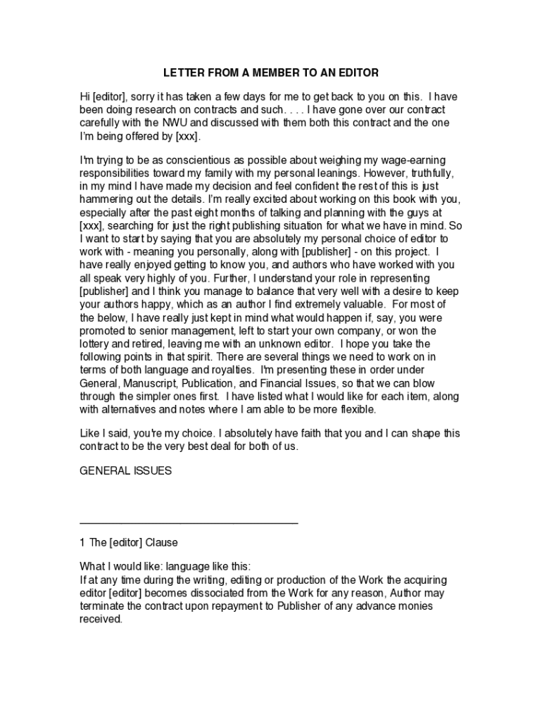 Fillable Online Loading The NWU Literary Agent Agreement Fax Email ...