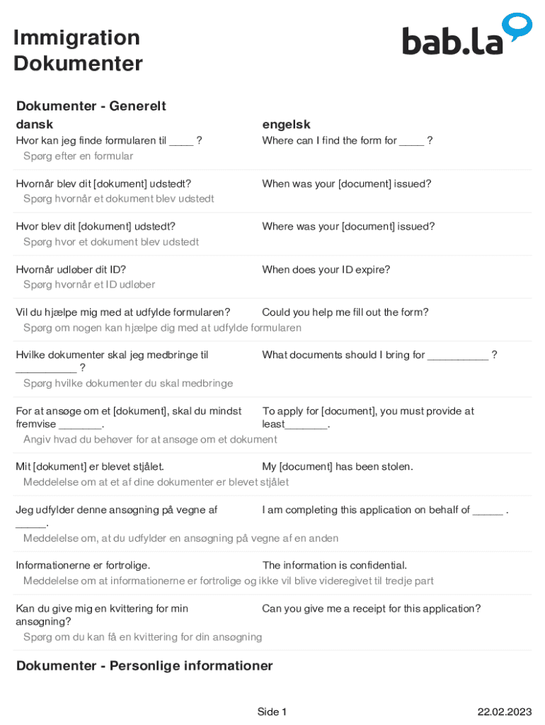 Fillable Online VLIP Immigrant Advisory Table Application Form Fax Email Print - pdfFiller