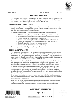Fillable Online Diagnosing Your Sleep Apnea With A Home Sleep ...