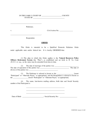 Fillable Online in the family court of county Fax Email Print - pdfFiller