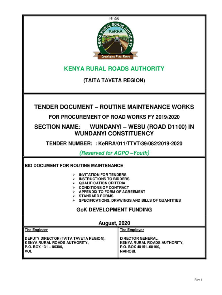 Fillable Online WUNDANYI WESU (ROAD D1100) IN Fax Email Print - pdfFiller