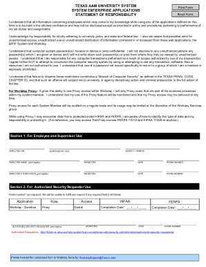 Fillable Online it tamus Print Form - Texas A&M System IT Fax Email ...