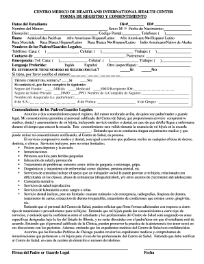 Fillable Online SBHC consent form -Spanish.doc Fax Email Print - pdfFiller