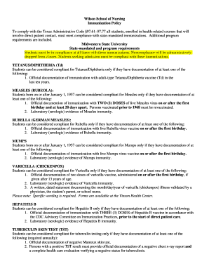 Fillable Online mwsu To comply with the Texas Administrative Code 97 ...