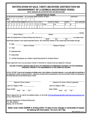 Fillable Online CERTIFIED TRUE BILL OF SALE FOR WATERCRAFT Fax Email ...