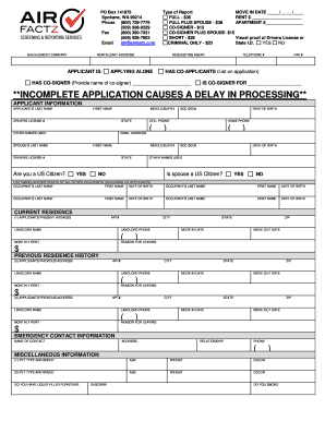 Fillable Online + Fill out a Rental Application - Crown Property ...