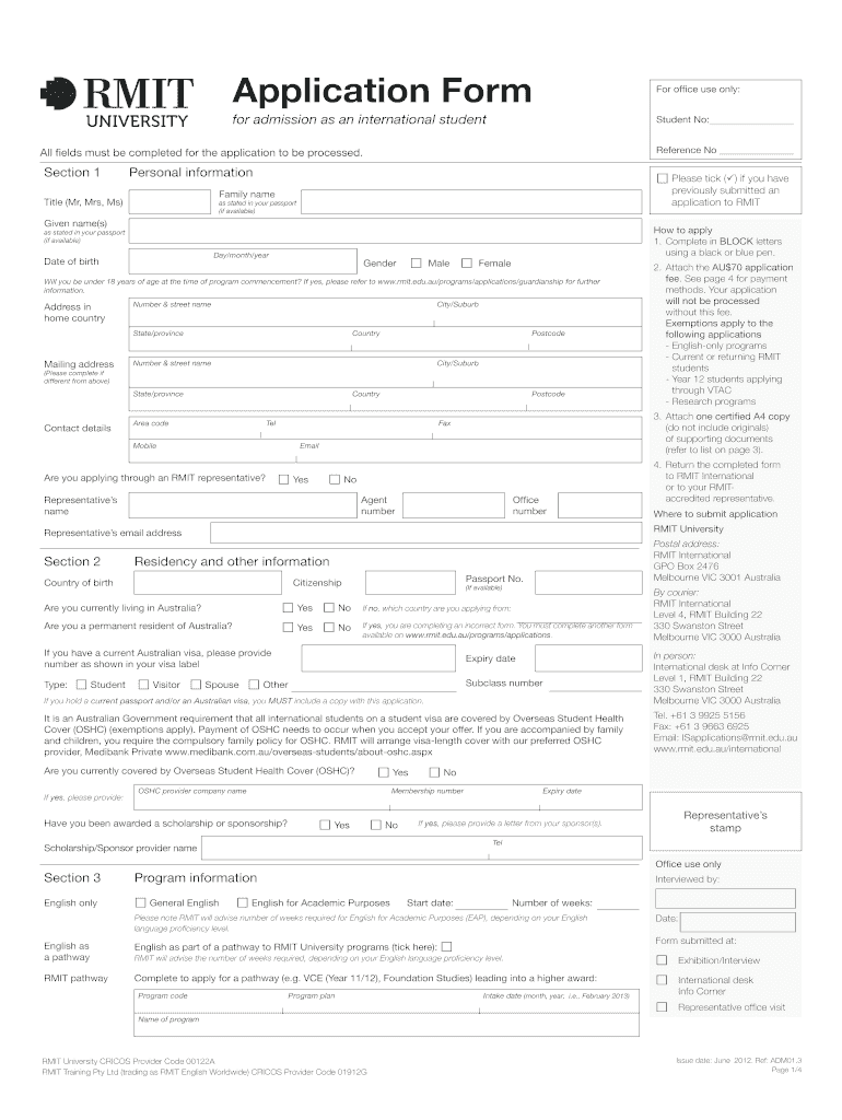 Fillable Online rmit-undergraduate-final.pdf Fax Email Print - pdfFiller