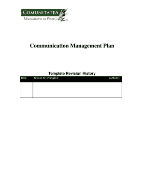 Fillable Online Template Revision History Fax Email Print - pdfFiller