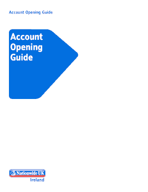 Fillable Online Account Opening Guide Fax Email Print - pdfFiller