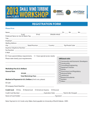 Fillable Online undeerc Preferred Name to Use on Name Tag Fax Email ...