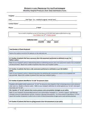 Fillable Online hcifonline PENNSYLVANIA PRESSURE ULCER PARTNERSHIP ...