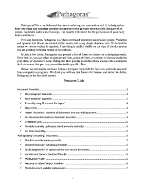 Fillable Online Pathagoras is a multi-faceted document authoring and ...