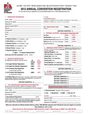 Fillable Online LATE Registration Form 2012 Fax Email Print - pdfFiller