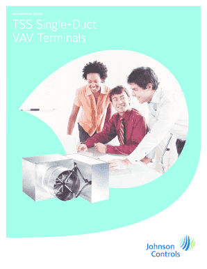 Fillable Online tss single duct vav terminals form Fax Email Print ...