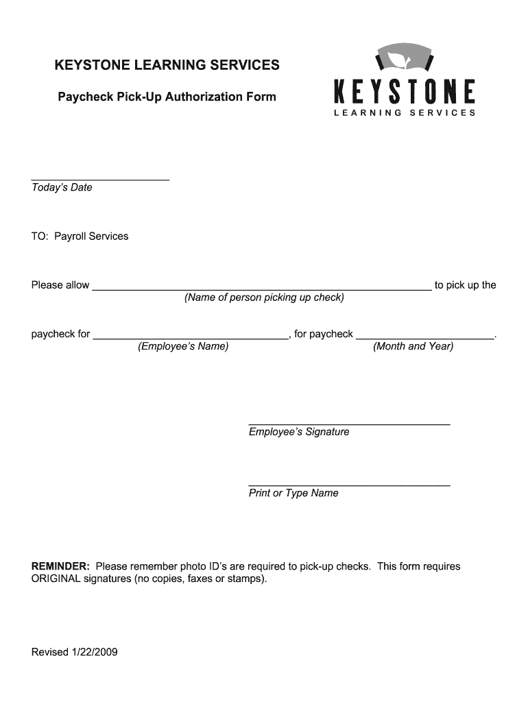 Exemplary Info About Sample Authorization Letter To Pick Up Check 