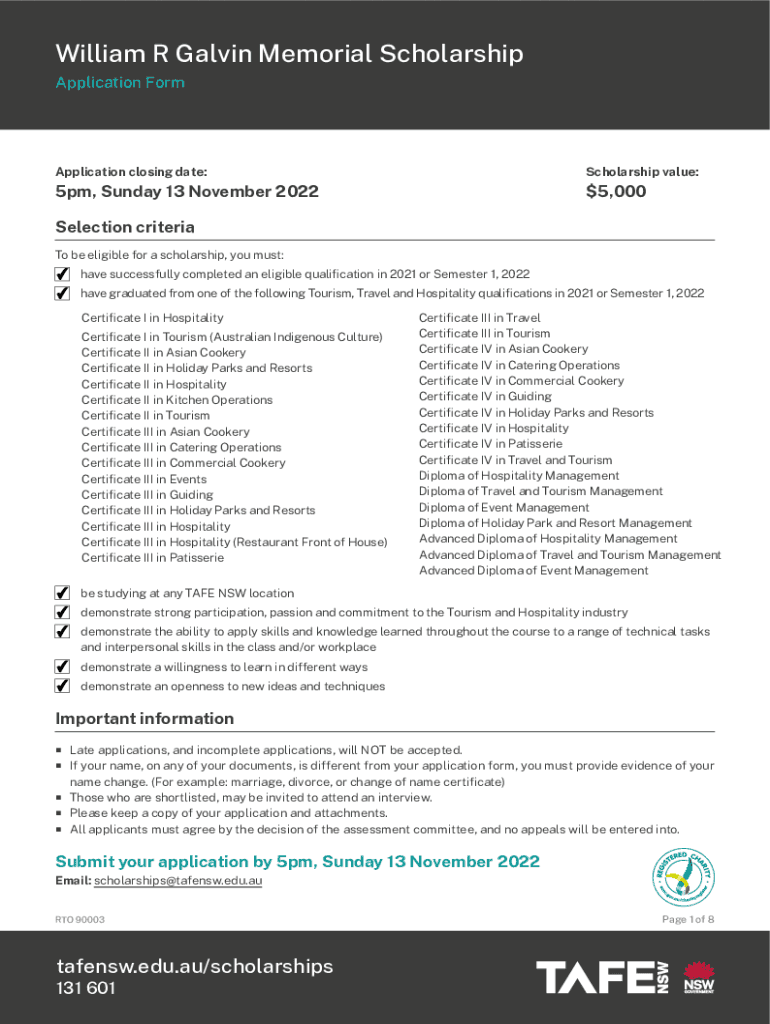 Fillable Online Zonta Club of Hunter Newcastle TAFE NSW Scholarship ...