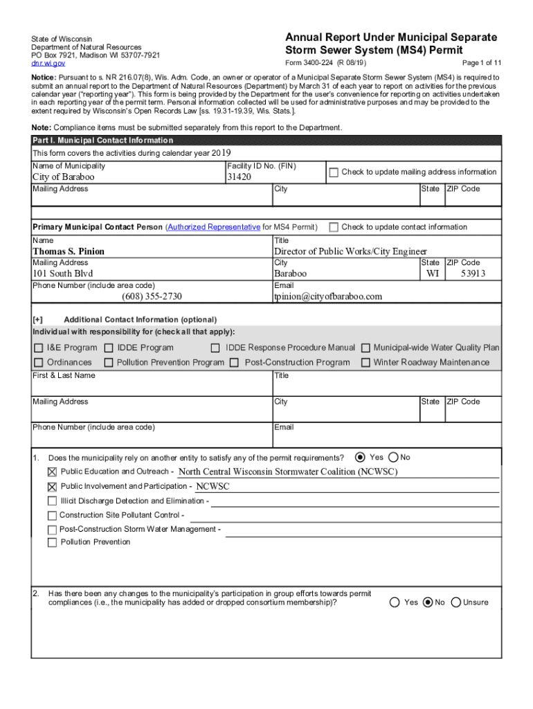 Fillable Online Form 4530-177 (R 12/21) - Wisconsin DNR Fax Email Print ...