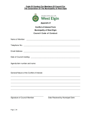 Fillable Online Formal Complaint Form/Affidavit - Municipality of West ...