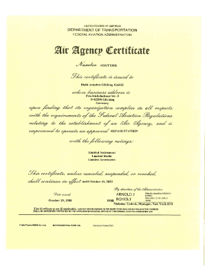 Fillable Online faa registry - Aircraft Inquiry - Federal Aviation ...