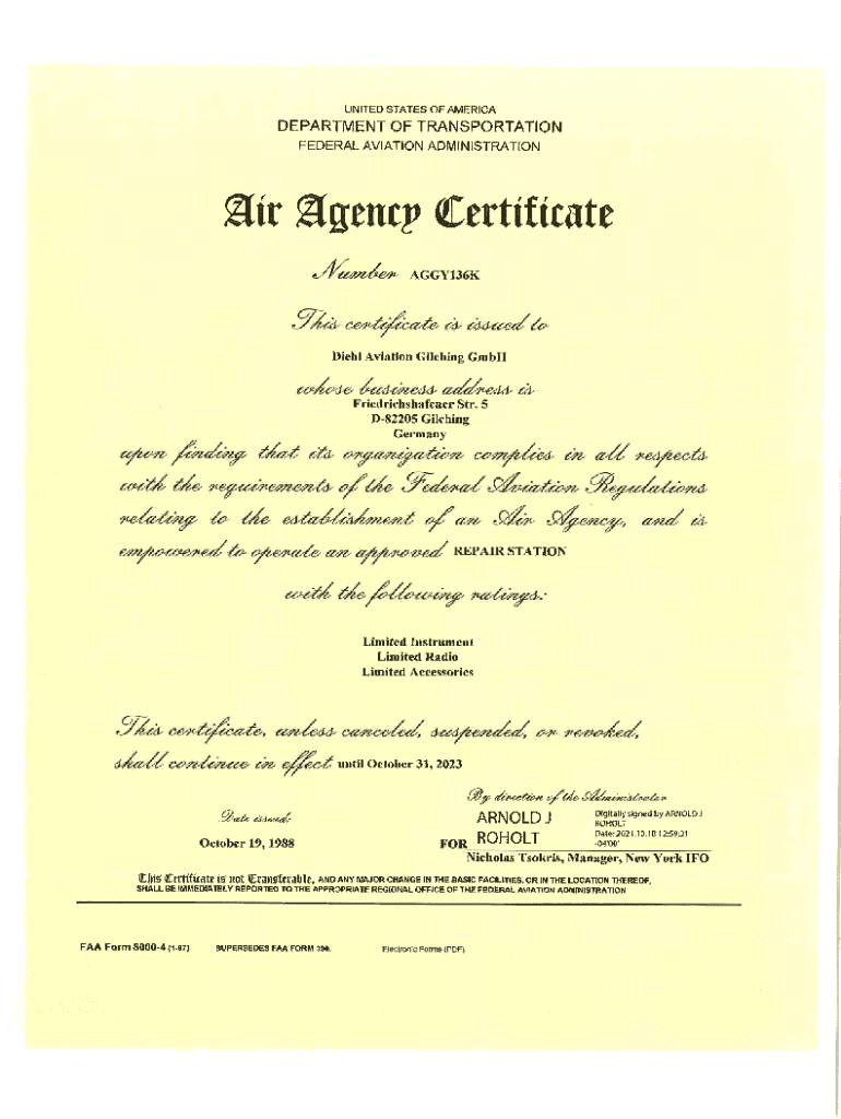 Fillable Online faa registry - Aircraft Inquiry - Federal Aviation ...