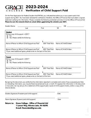Fillable Online Financial Aid V5 Aggregate 2023-24 Verification Worksheet ... Fax Email Print ...